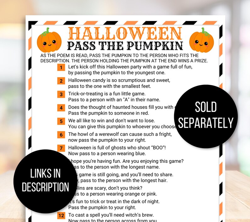 Autumn Scavenger Hunt, Pumpkin Scavenger Hunt, Indoor Autumn Treasure ...