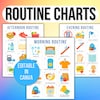 Kids Reward Chart- Editable Canva Template- Printable and Reusable- Job ...