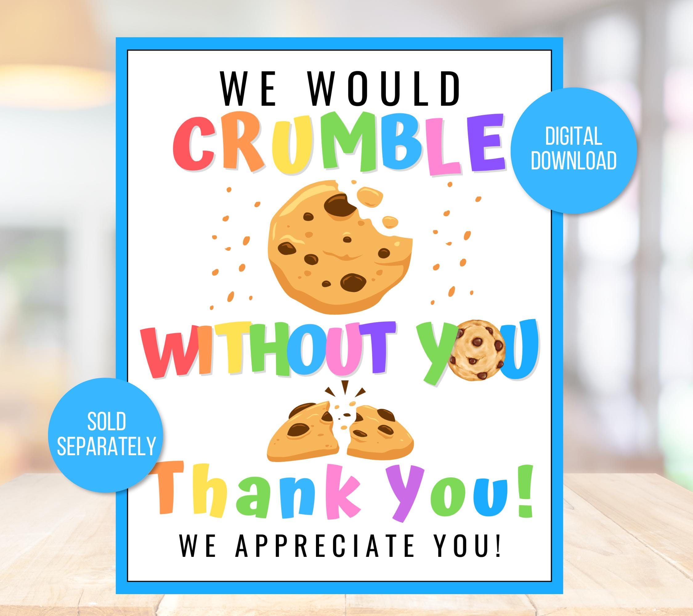 Chip Appreciation Sign, Chip Chip Sign, Appreciation Week Printable ...