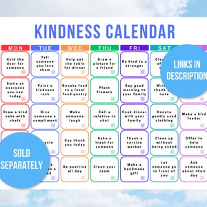 Kindness Cards, 36 Coloring Kindness Cards, Compliment Cards, Acts of ...
