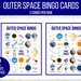 Outer Space Bingo, Solar System Bingo, Astronomy Bingo, 40 Printable ...