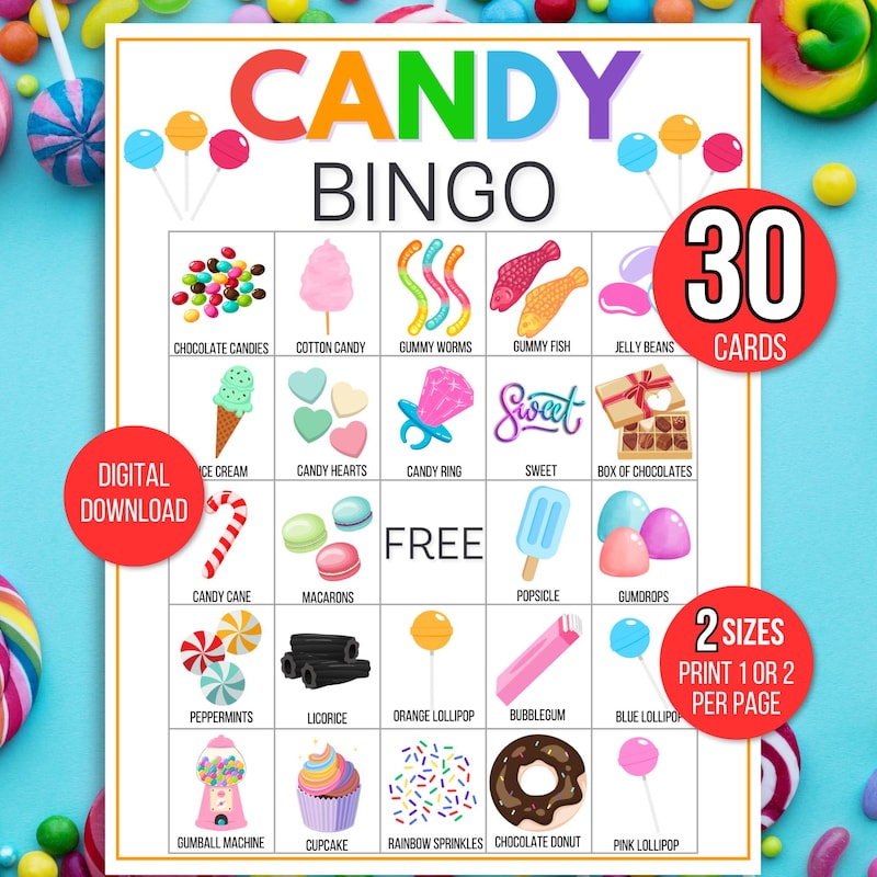 Candy Theme Party - Etsy