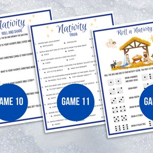 Church Christmas Party Games, Nativity Games, Christian Christmas Games ...