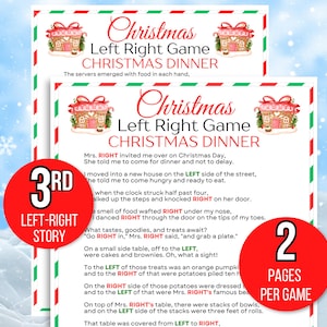 Christmas Left Right Game, Christmas Games, Christmas Pass the Present ...