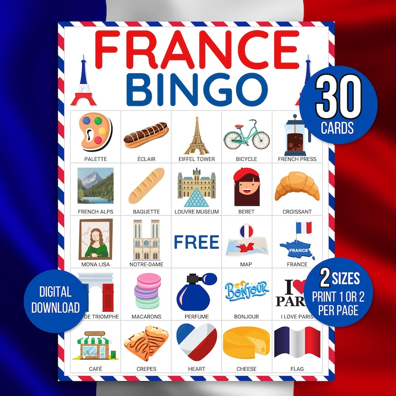 Wedding Bingo Red - Etsy