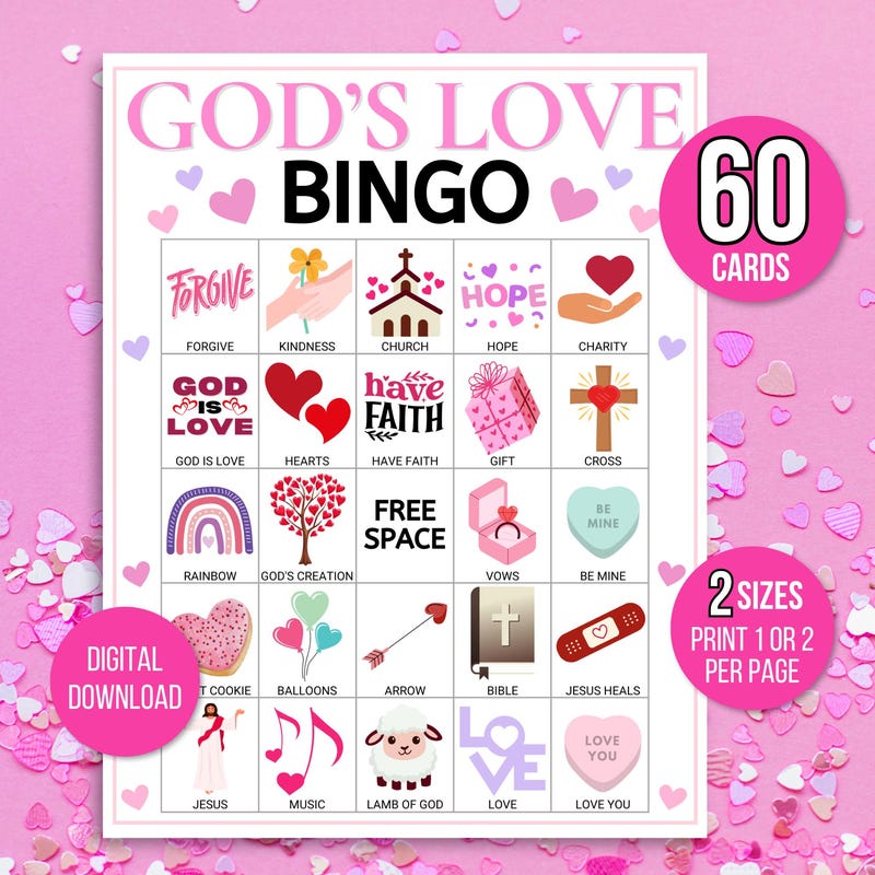 Valentine Bible Game Kids - Etsy