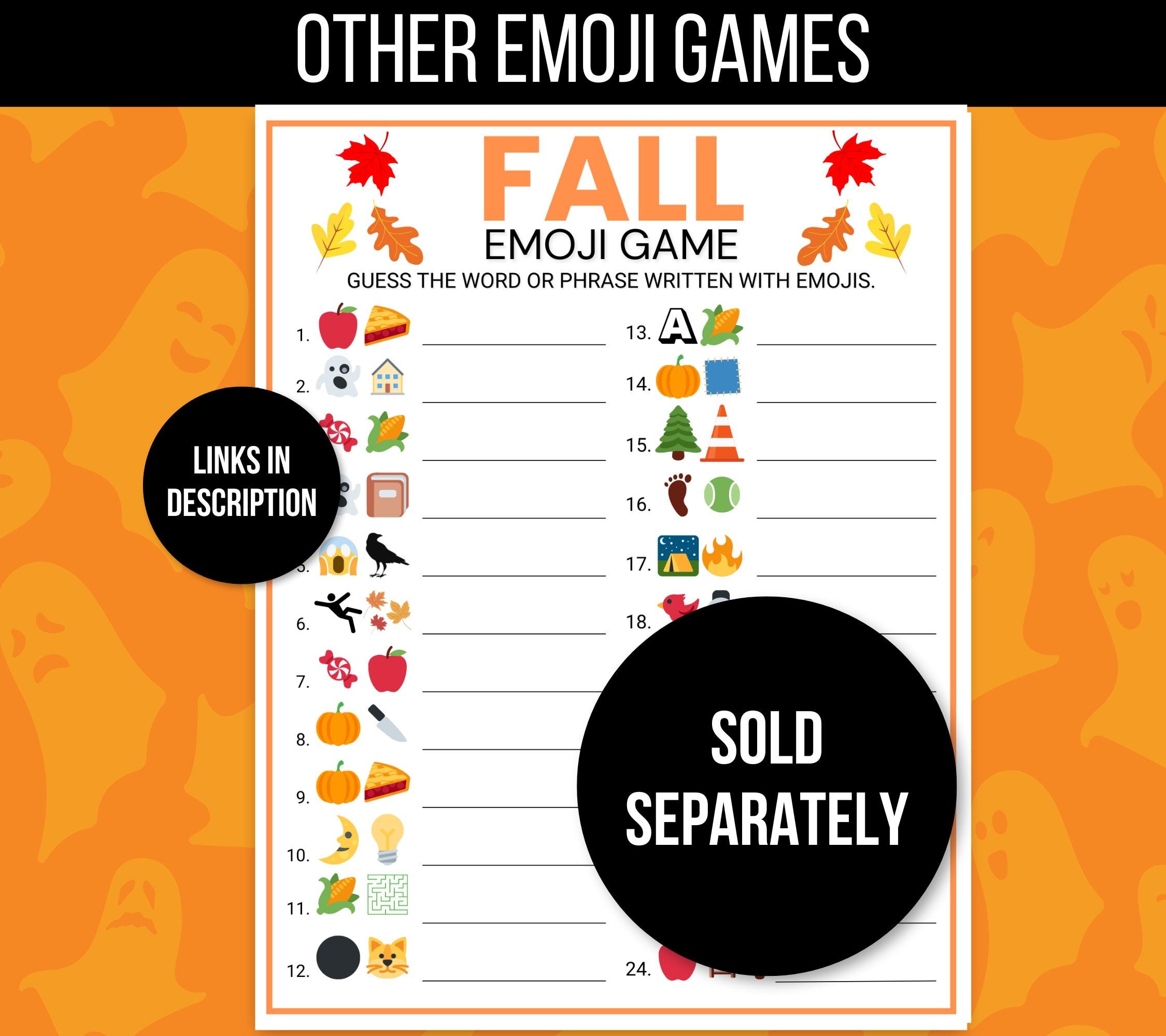 Halloween Emoji Games, Emoji Halloween Game, Trick or Treat Emoji Game ...