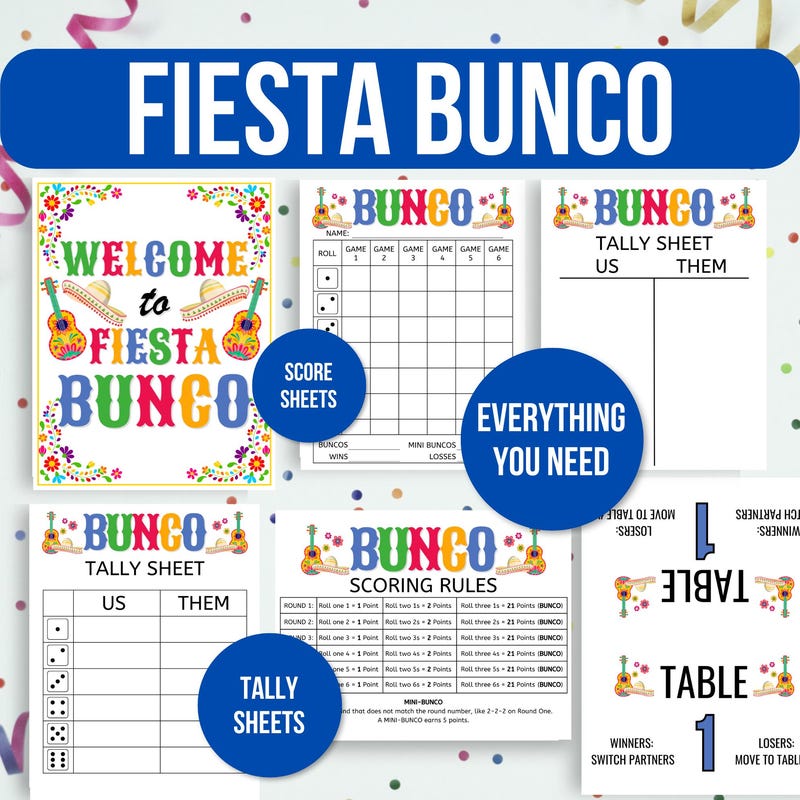Mexican Table Numbers - Etsy