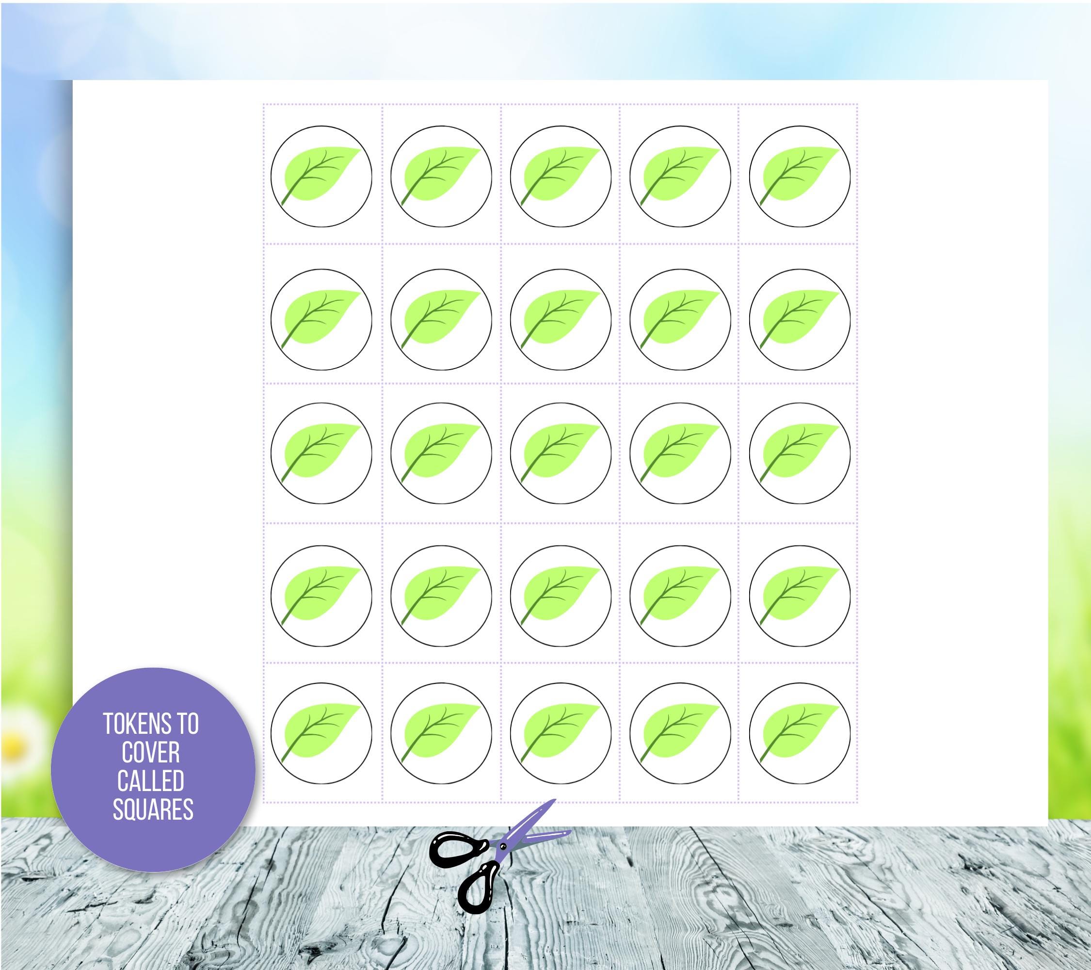 Printable Spring Bingo, 30 Spring Bingo Cards, Spring Activity for Kids ...