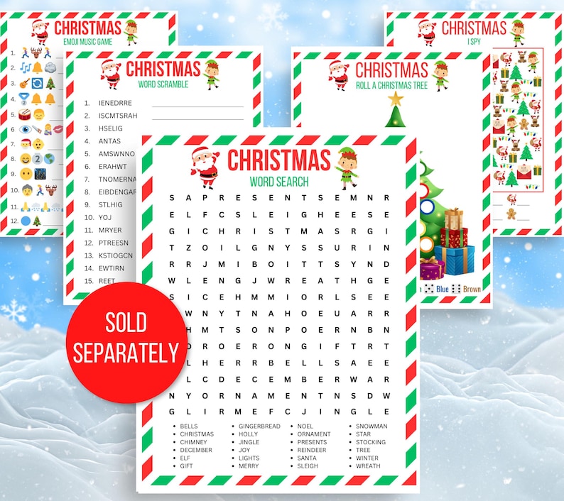 Christmas Movie Bingo, 50 Christmas Bingo Cards, Hallmark Movie Bingo ...