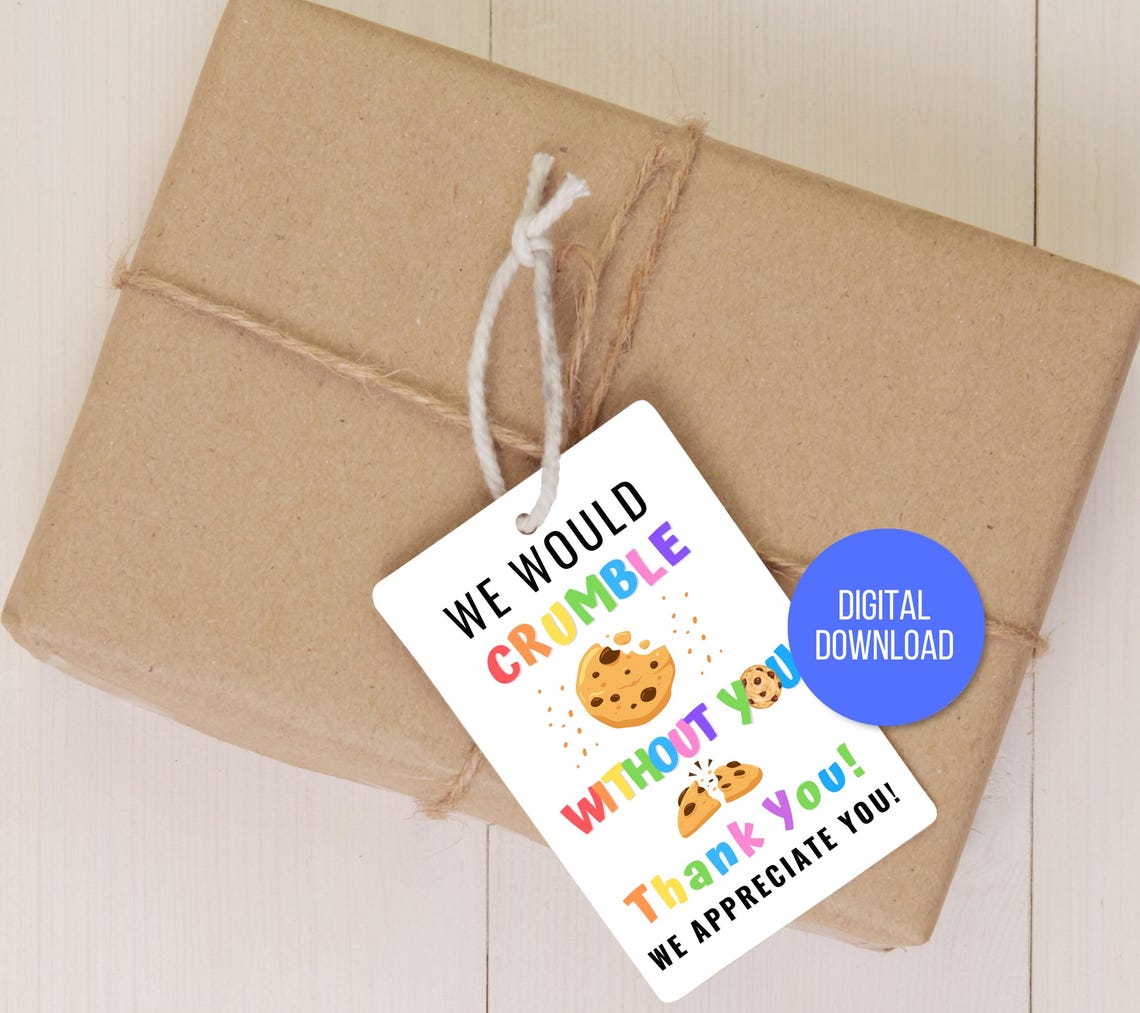 Printable Appreciation Tags, Staff Appreciation Tags, Appreciation Food ...