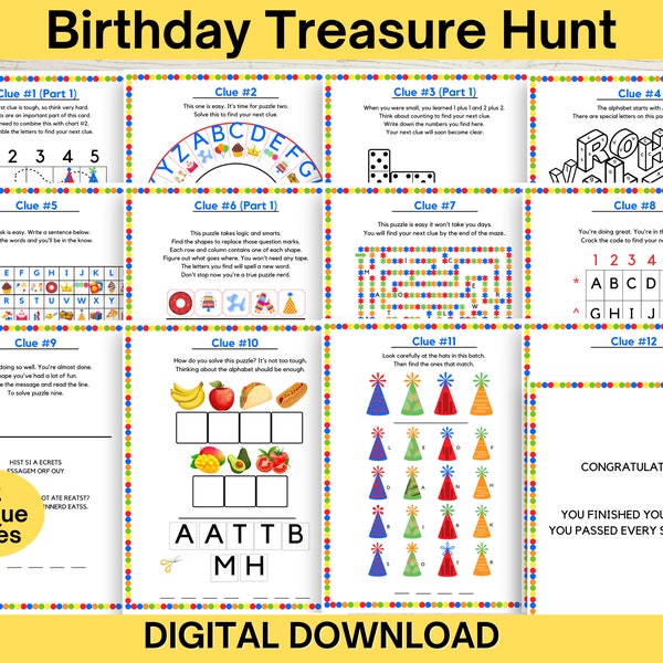 Teen Scavenger Hunt - Etsy