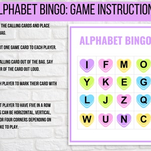 Valentine's Day Bingo, 30 Valentines Day Bingo Game Cards, Valentines ...