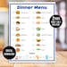 Pretend Play Menus, Pretend Restaurant Menus, Kids Play Menus, Kitchen ...