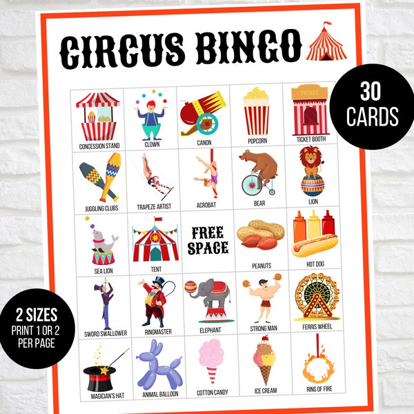 Circus Themed Party - Etsy