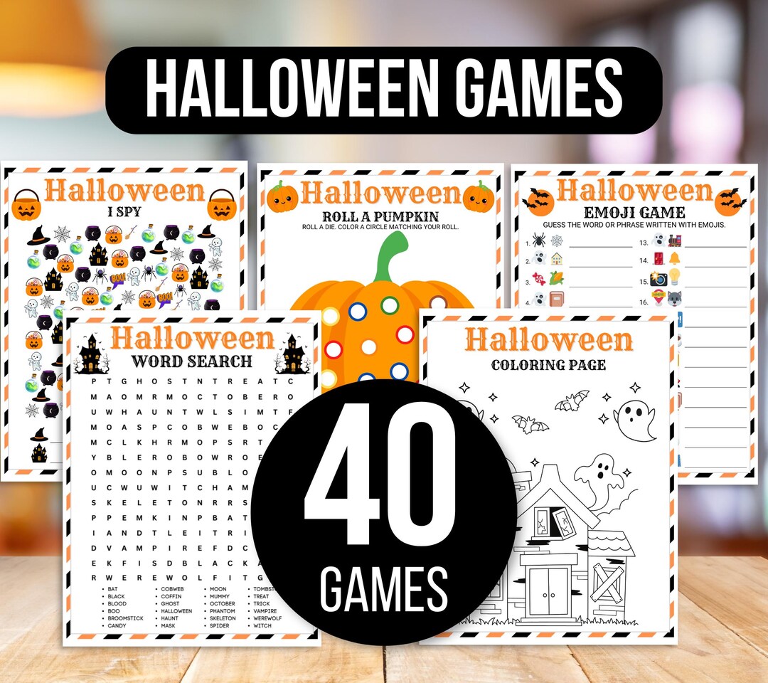 Halloween Games, Halloween Party Games, Halloween Activities, Halloween ...