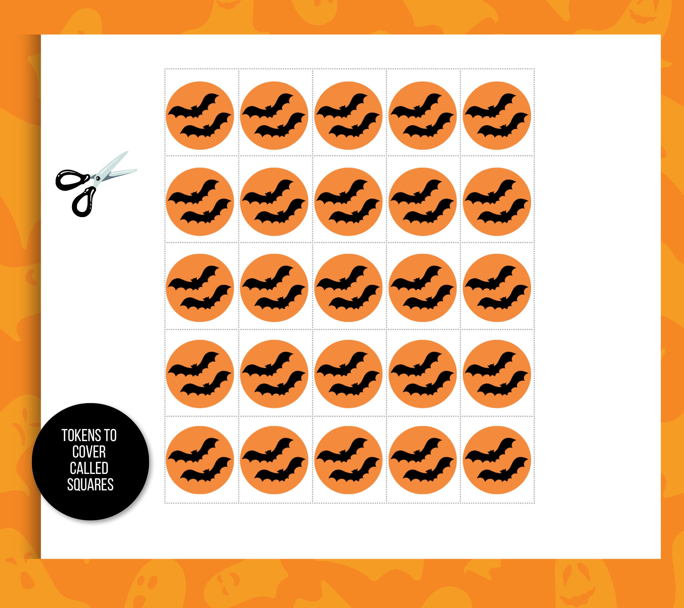 Halloween Bingo, 30 Halloween Bingo Cards, Halloween Activity, Kids ...