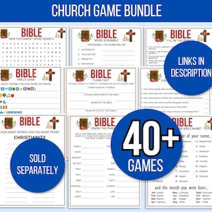 Church Scavenger Hunts, Church Photo Scavenger Hunts, Bible Games ...