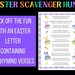 Indoor Easter Scavenger Hunt for Kids, Indoor Treasure Hunt for Kids ...