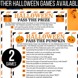 100 Halloween Bingo Cards, Halloween Number Bingo, Halloween Party Game ...