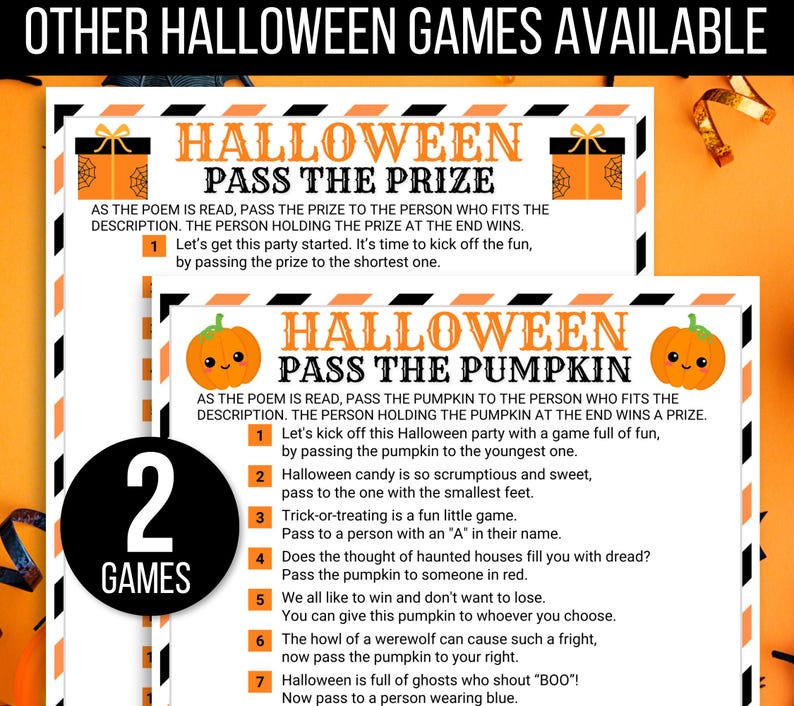 100 Halloween Bingo Cards, Halloween Number Bingo, Halloween Party Game ...