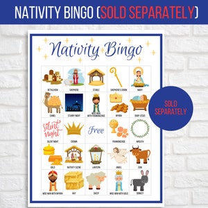 Nativity Word Search, Fun Nativity Game, Printable Nativity Game ...