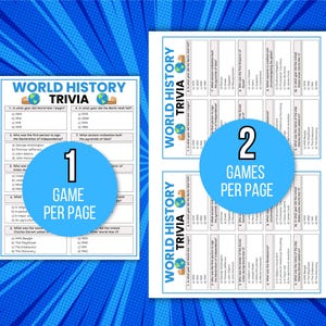 Pub Trivia Games Bundle, Trivia Night Games, Trivia Games Set, Family ...