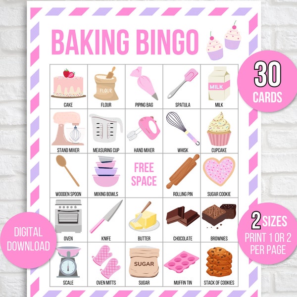 Baking Party - Etsy