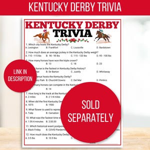 Kentucky Derby Squares, Kentucky Derby Betting Squares, Kentucky Derby ...