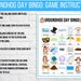 Groundhog Day Bingo, 30 Printable Groundhog Day Bingo Cards, Groundhog ...