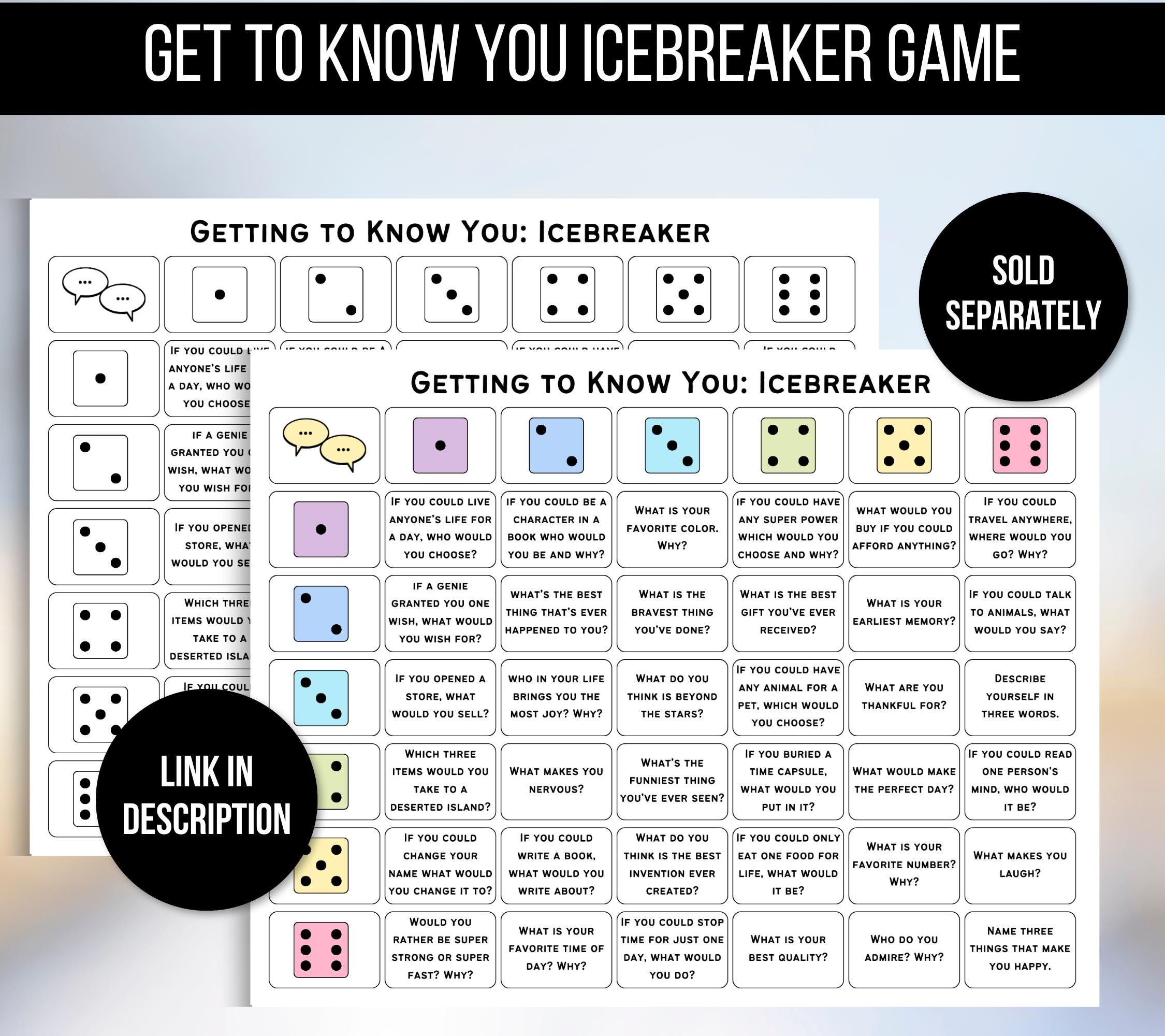 Mingle Bingo, Get to Know You Bingo, Find Someone Who Bingo, Find the ...