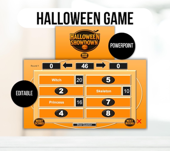 Halloween Quiz Powerpoint Template