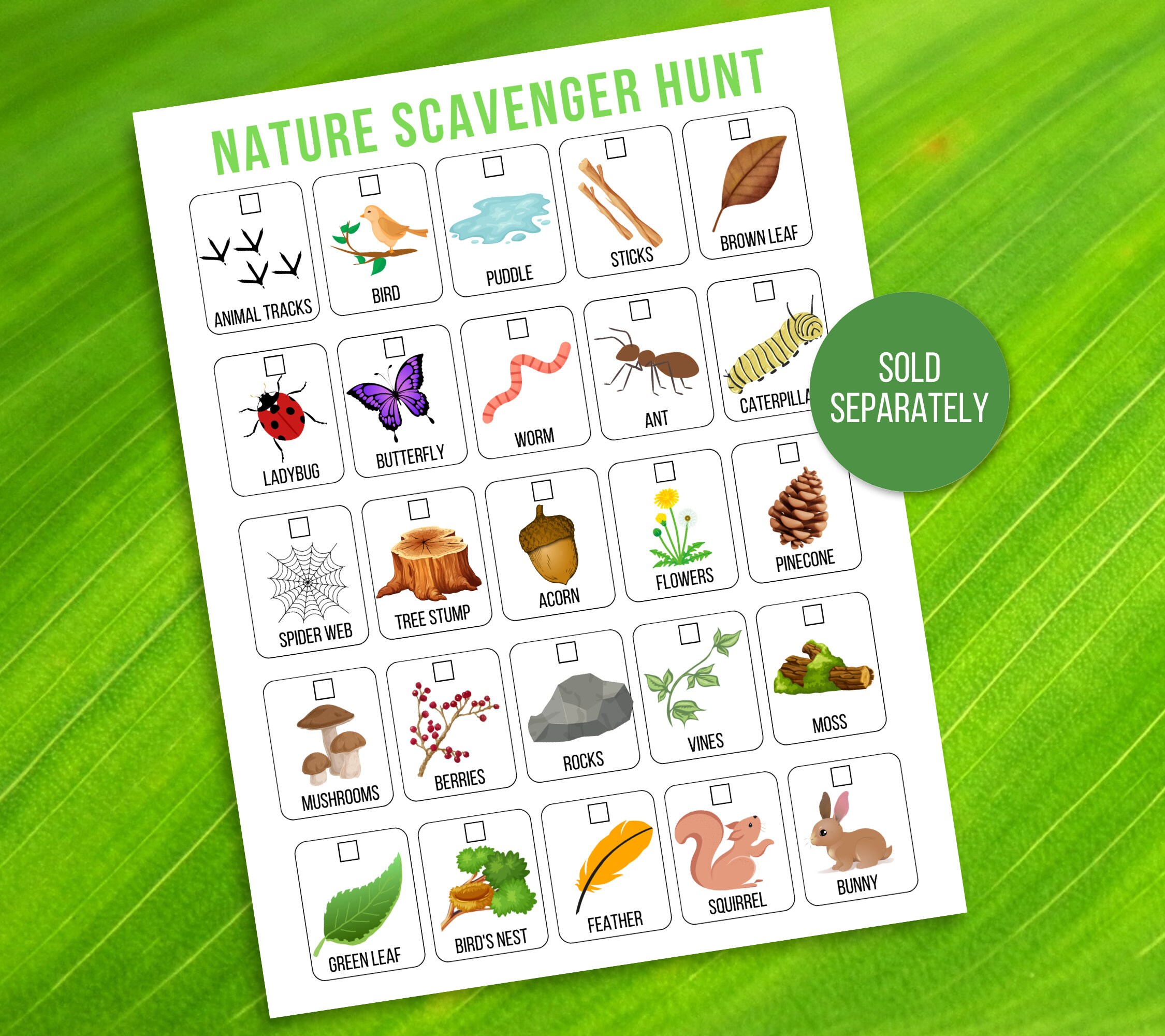 Woodland Bingo, 30 Printable Woodland Bingo Cards, Woodland Party Game ...