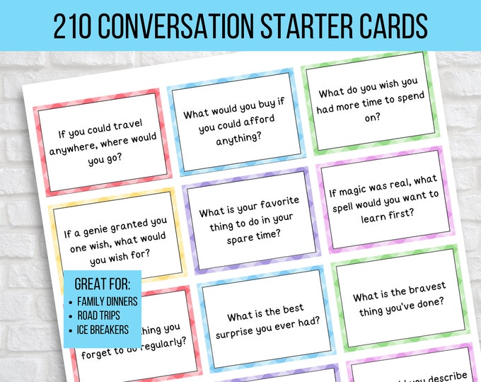 Conversation Starters for Teens, High School Resources, Group or ...