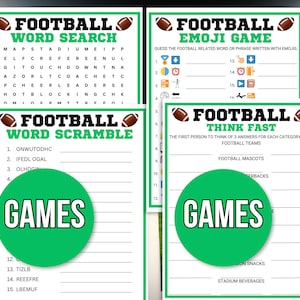 Football Games, Football Activities, Football Party Games, Football ...