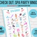 Spa Party Games Printable, Spa Party Activities, Girls Spa Party Games ...