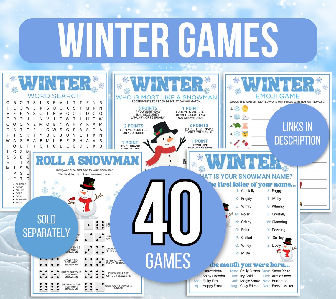 Winter Emoji Game, Emoji Winter Game, Winter Emoji Trivia Game, Emoji ...