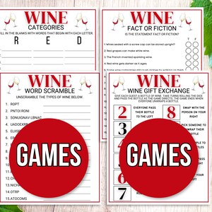 Wine Party Games, Wine Tasting Party, Wine Games, Wine Party Games ...