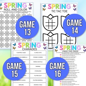 Spring Party Games, Spring Party Games for Kids, Spring Activities ...