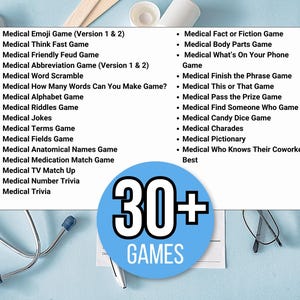 Nurse Games Bundle, Nurse Trivia Games, Nurse Games Trivia Bundle ...
