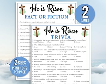 Easter Bible Trivia, Resurrection Trivia, He is Risen Trivia, Religious ...
