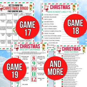 50 Christmas Games, Christmas Activities, Kid's Christmas Activities ...