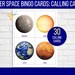 Outer Space Bingo, Solar System Bingo, Astronomy Bingo, 40 Printable ...