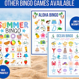 Cruise Bingo, 60 Cruise Bingo Cards, Cruise Games, Cruise Ship Bingo ...