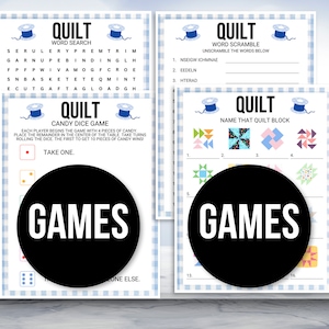 Quilt Games, Quilting Games, Name That Quilt Block, Quilting Party ...