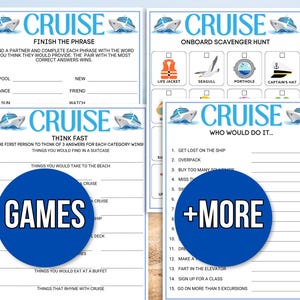 Cruise Games, Cruise Ship Games, Cruise Vacation Games, Family Cruise ...