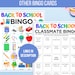 Classmate Bingo, Get to Know You Bingo, Find Someone Who Bingo, Find ...