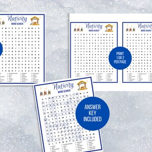 Church Christmas Party Games, Nativity Games, Christian Christmas Games ...