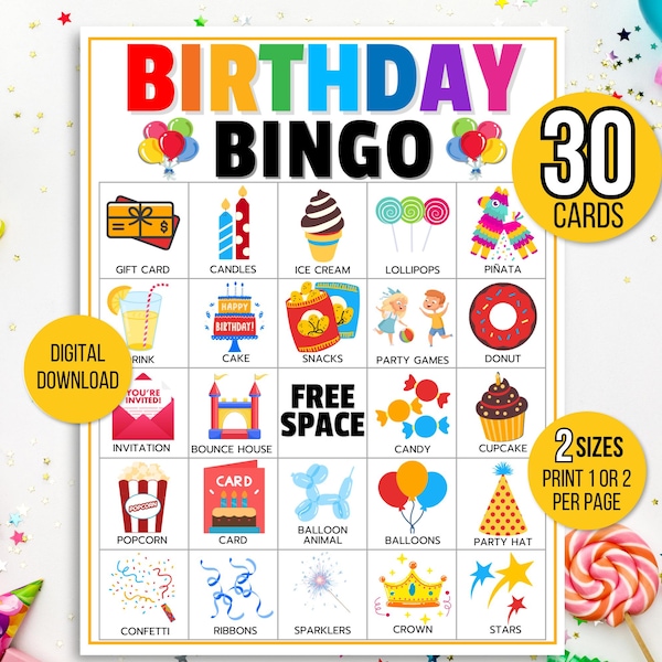 Printable 30 Birthday - Etsy UK