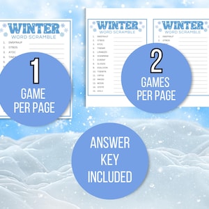 Winter Games, Winter Party Games, Winter Office Party Games, Winter ...